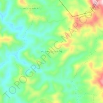 Lar Saw (Lower)の地形図、標高、地勢